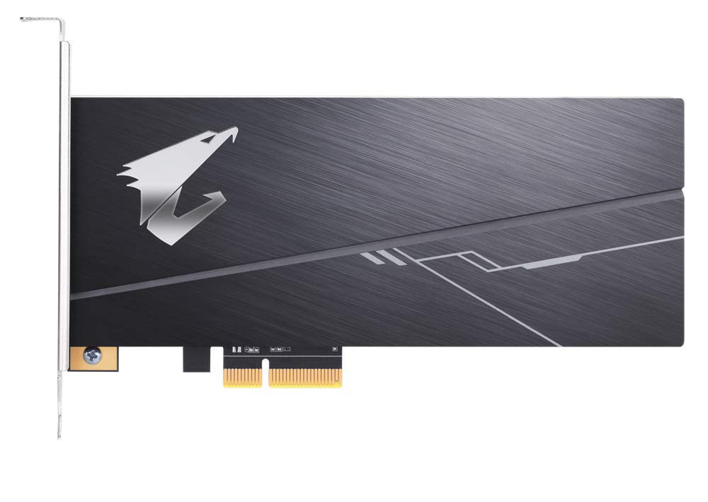 GIGABYTE 1TB Aorus RGB AIC NVMe 1.3 PCI-Express 3.0 x4 SSD Solid State Disk
