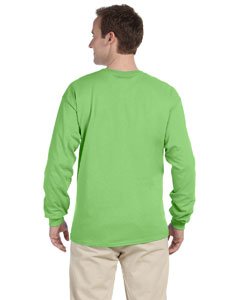 Fruit of the Loom mens 5 oz. HD Long-Sleeve T-Shirt, Kiwi, X-Large