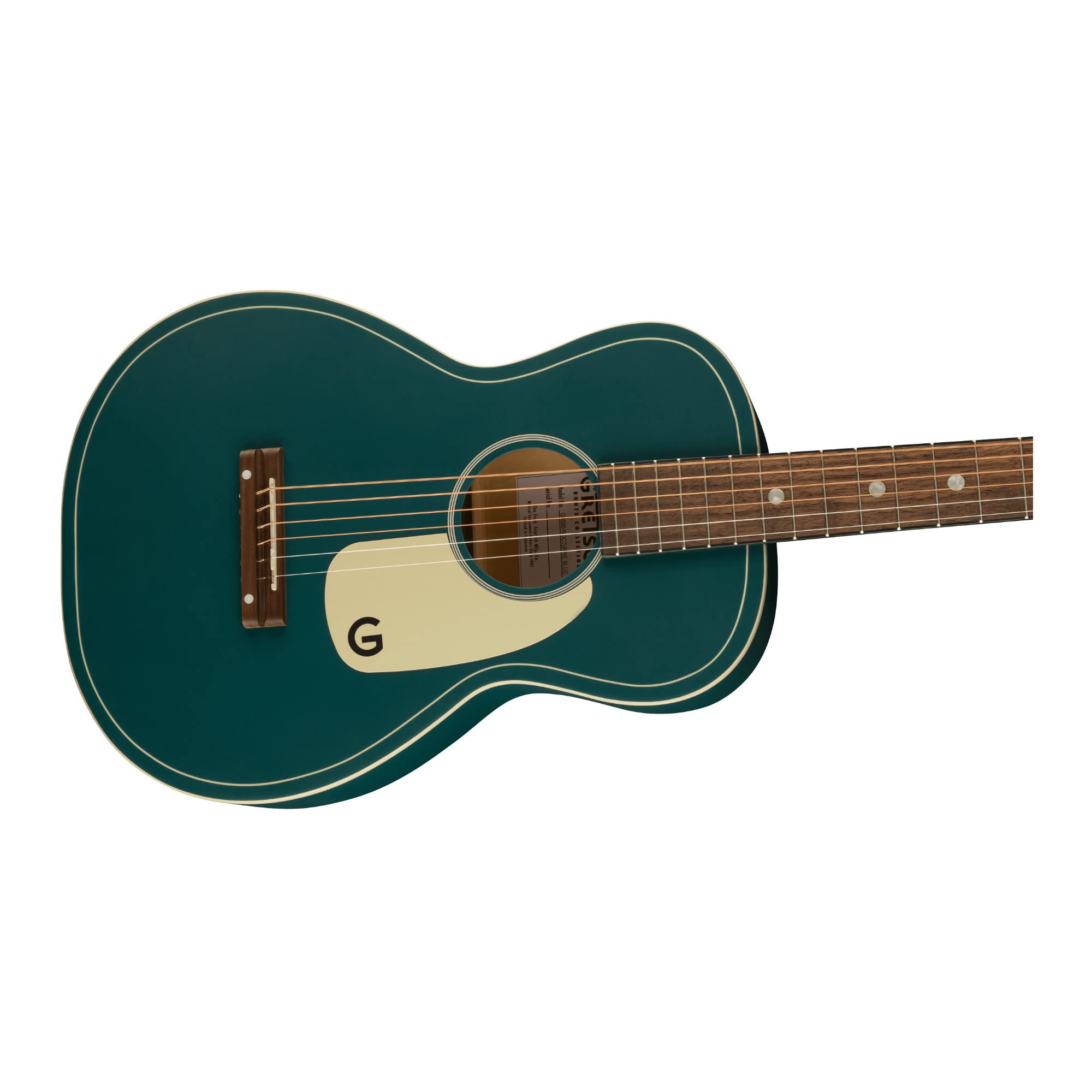 Gretsch G9500 Limited Edition Jim Dandy 6-String Acoustic Guitar with Basswood Black Walnut Fingerboard (Right-Handed, Nocturne Blue)
