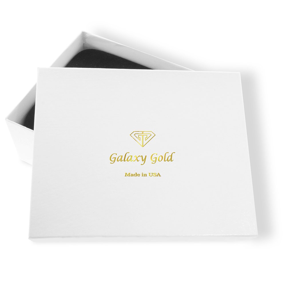 Galaxy Gold GG 14k Yellow Gold Genuine Diamonds & Heart-shaped Natural Sapphire Ring - Size 10.0