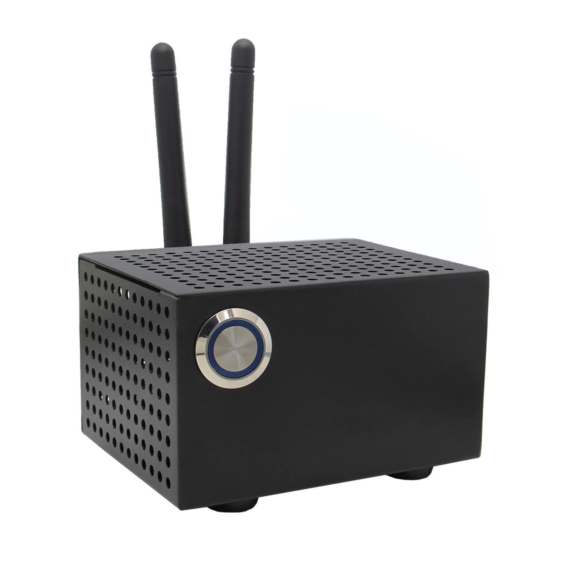 Geekworm N100 Metal Case/Enclosure with Power & Reset Control Switch for Jetson Nano A02/B01/2GB/4GB / Jetson Xavier NX
