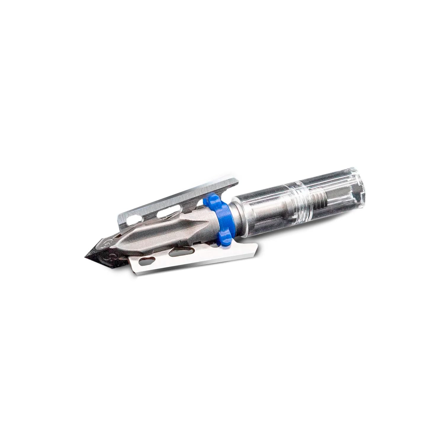 G5 Outdoors Deadmeat 100% Steel Expandable Standard Broadhead (3 Pack + Practice Tip) (Made in The USA)