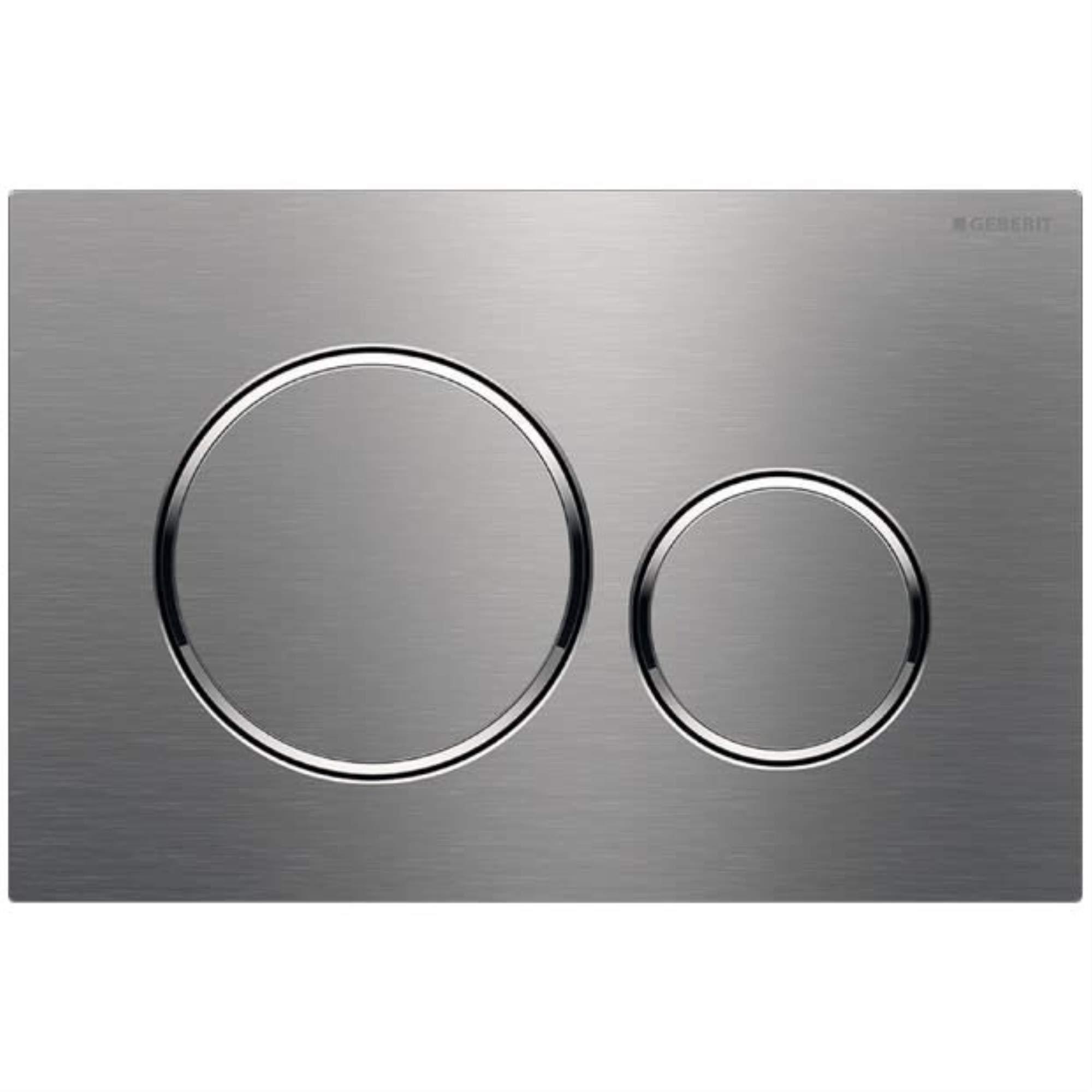 Geberit 115.882.ID.1 Toilets and Bidets, Brushed Nickel