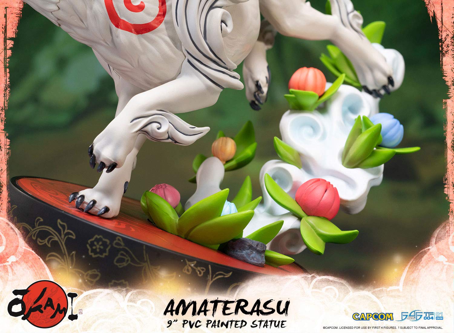 First4Figures 608685 Okami: Amaterasu PVC Collectable Figurine