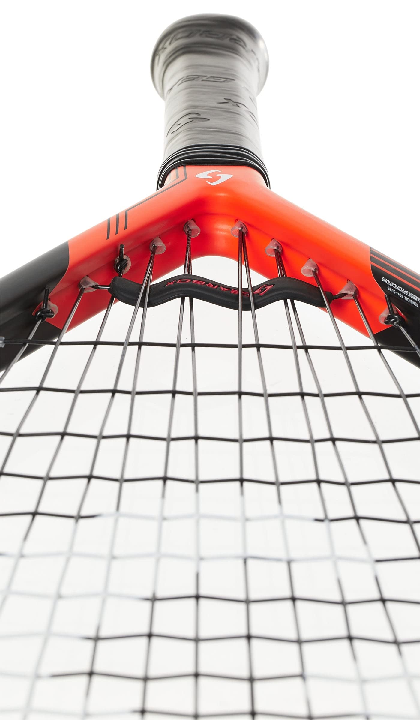 Gearbox GB3K 165Q Orange Racquetball Racquet - 3 5/8 Grip