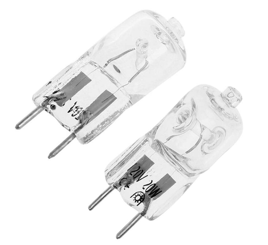 G8 Halogen Bulbs 20W G8 20Watt 120V Halogen Light Bulbs T4 JCD Type 120V Bi-Pin Base G8 Lamp for Under Cabinet Puck Lighting Replacement,Clear Lens,Warm White,2700K,10 Pack