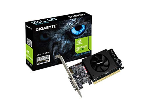 GIGABYTE GeForce GT 710 1GB Graphic Cards and Support PCI Express 2.0 X8 Bus Interface. Graphic Cards GV-N710D5-1GL REV2.0