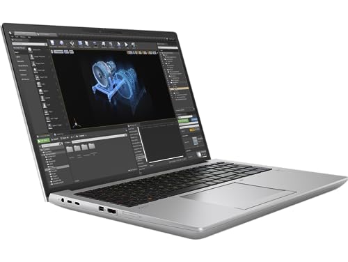 HP ZBook Fury 16 G10 i7-13700HX, 32 GB DDR5-5600 MHz RAM (2 x 16 GB), 1 TB SSD, 16" Diagonal WUXGA Display 400 nits, NVIDIA RTX™ A1000 6 GB, Win 11 Pro – Bundled: GIZPRO USB-C Dock