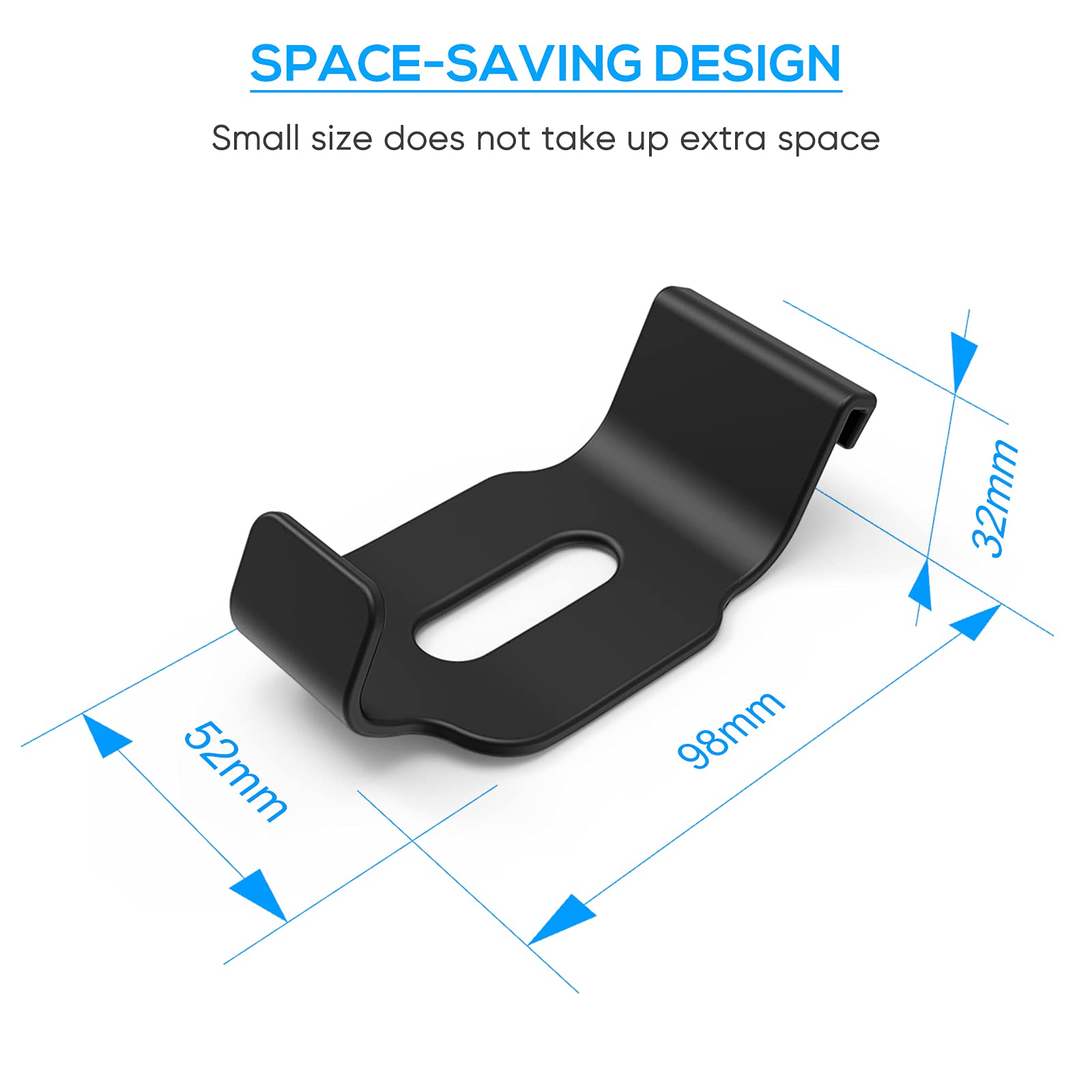 Hanger Holder for Xbox Series X, for PS5 Controller and Headphone, Storage Bracket for Playstation 5 DualSense and for Xbox Series X Controllers, No Screws & No Adhesive Tape