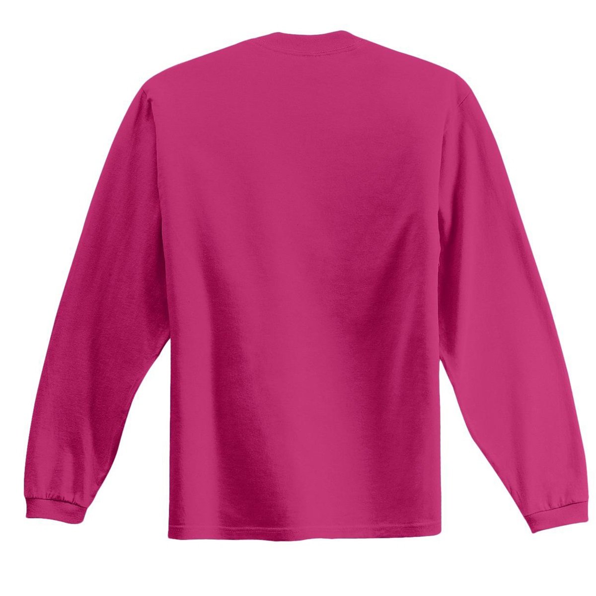 Fruit of the Loom Adult 5 oz. Long-Sleeve T-Shirt, Cyber Pink, S