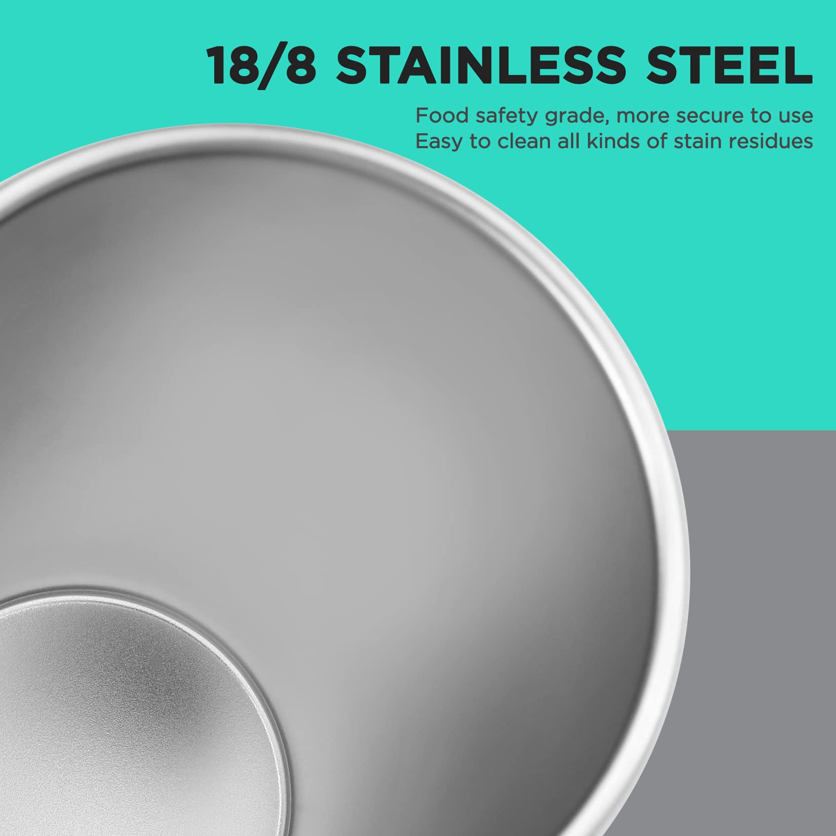 HAUSHOF Pint Cup, 20 oz Stainless Steel Cups, Stackable Metal Drinking Cups, Stacking Beer Pint Cups for Home, Party, Camping, Outdoor, Unbreakable, 4 Pack