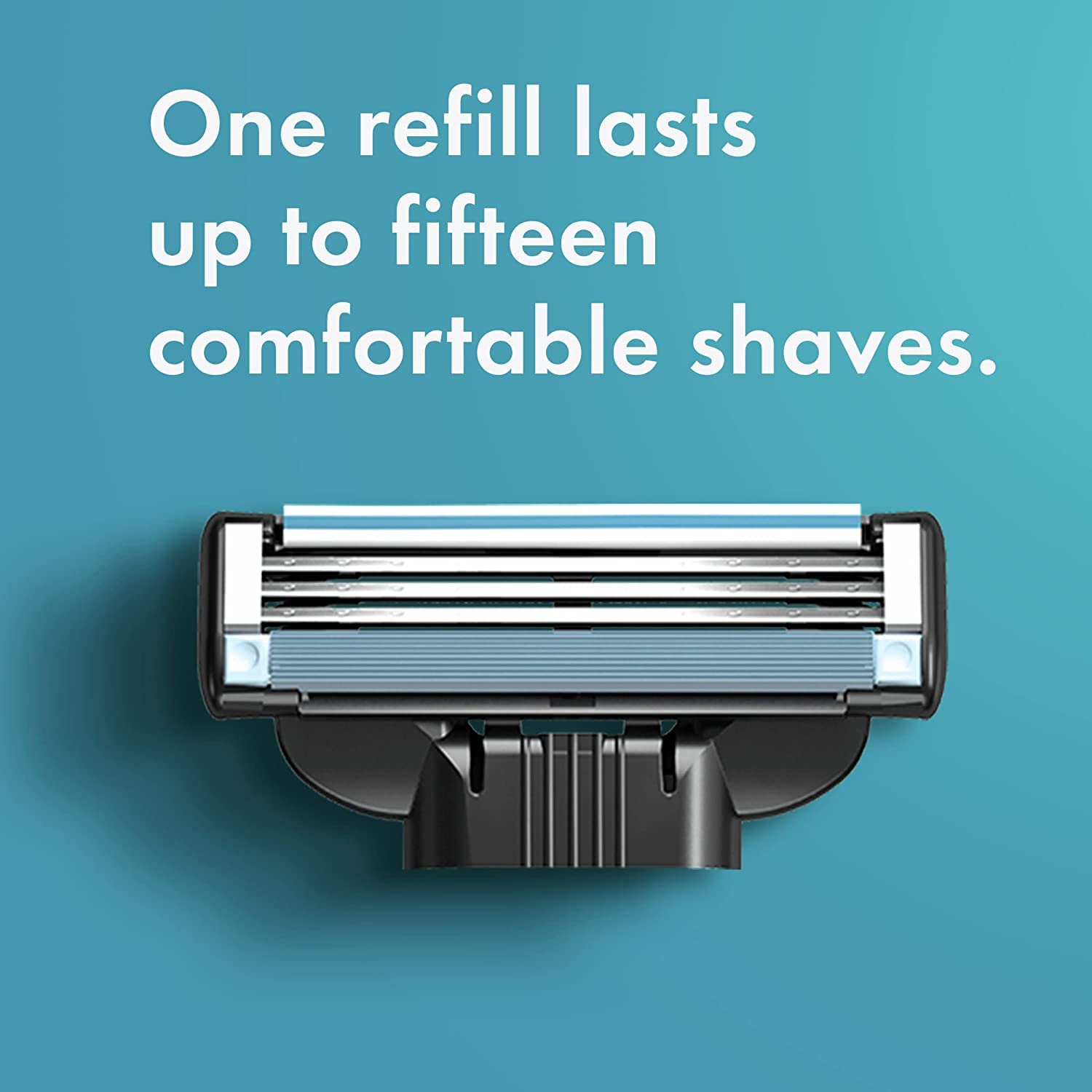 Gillette Mach3 Razors for Men, 1 Gillette Razor, 4 Razor Blade Refills