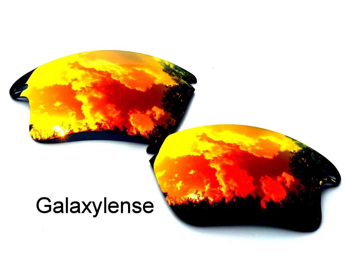 Galaxy Replacement Rubber Kits For Oakley Fast Jacket XL Sunglasses Multiple Selection (Red)