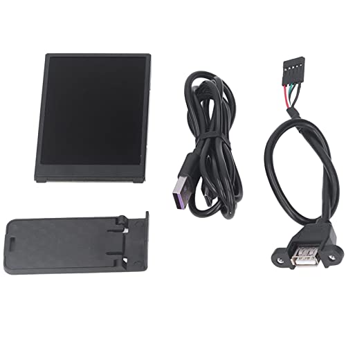 Naroote Computer Screen Eye Protection IPS Full View 3.5in Mini Monitor 320x480 for Replacement (with Motherboard Adapter Cable)