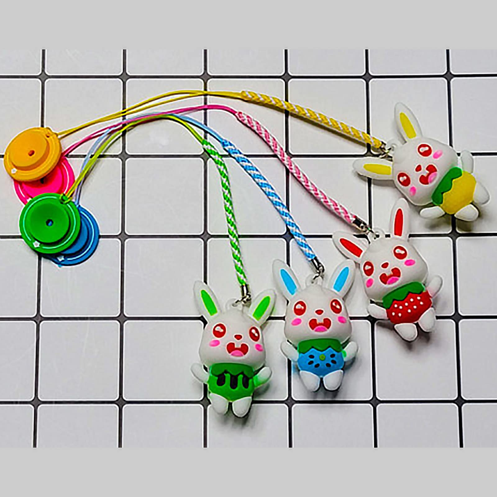 Fruit Rabbit Tea Hanger 8P Caddy Supplies Golf Supplies Field Supplies Putter Keeper Gift Set