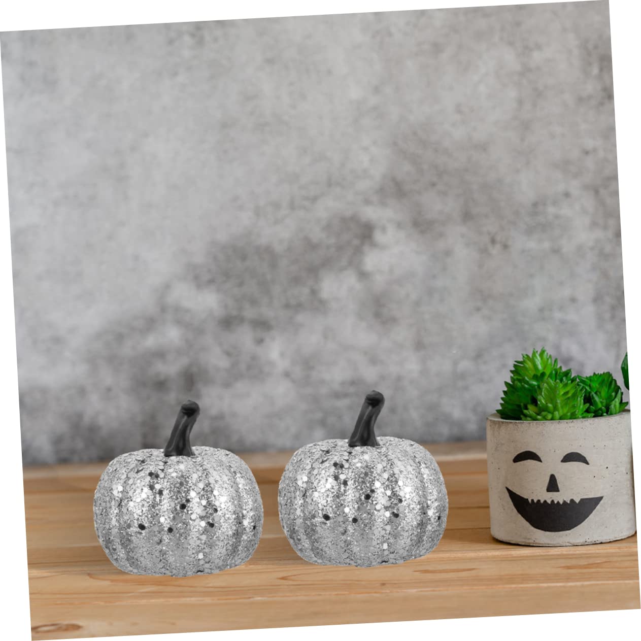 Garneck 50 pcs Foam Pumpkin Small Artificial Pumpkins Artificial Pumpkins for Table Decor Mini Pumpkins Bulk Artificial Pumpkins Bulk Fake Pumpkins Realistic Pumpkin Miniature Model