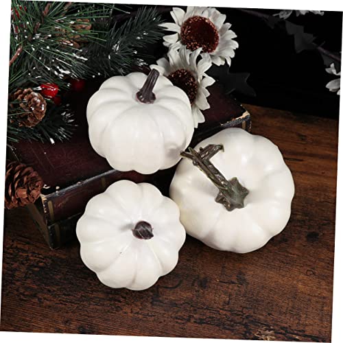 Garneck 6pcs Home Decor Pumpkin Household Props