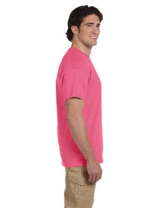 Fruit of the Loom 5 oz. 100% Heavy Cotton HD T-Shirt (3931) Neon Pink, L