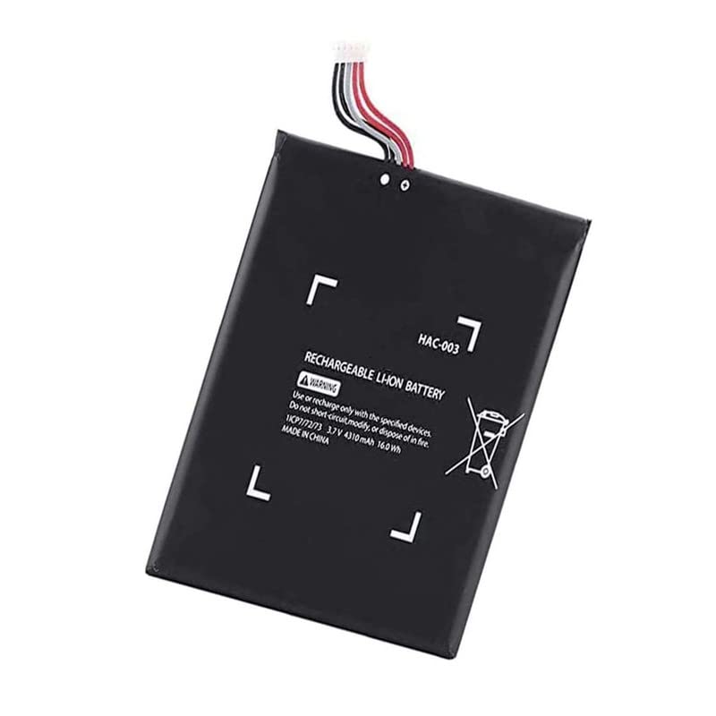 Howtopfor HAC-003 Replacement Battery Compatible with Switch 2017 Game Console HAC-001 HAC-A-BPHAT-C0 HAC-S-JP/EU-C0 1ICP7/72/73