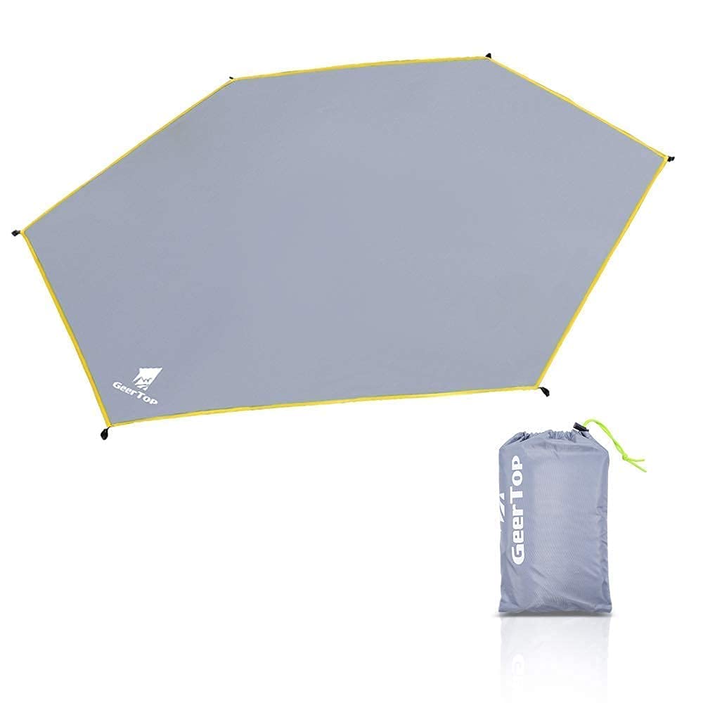 GEERTOP Camping Tent Kit for 2 Person, Backpacking Tent and Portable Ultralight Footprint