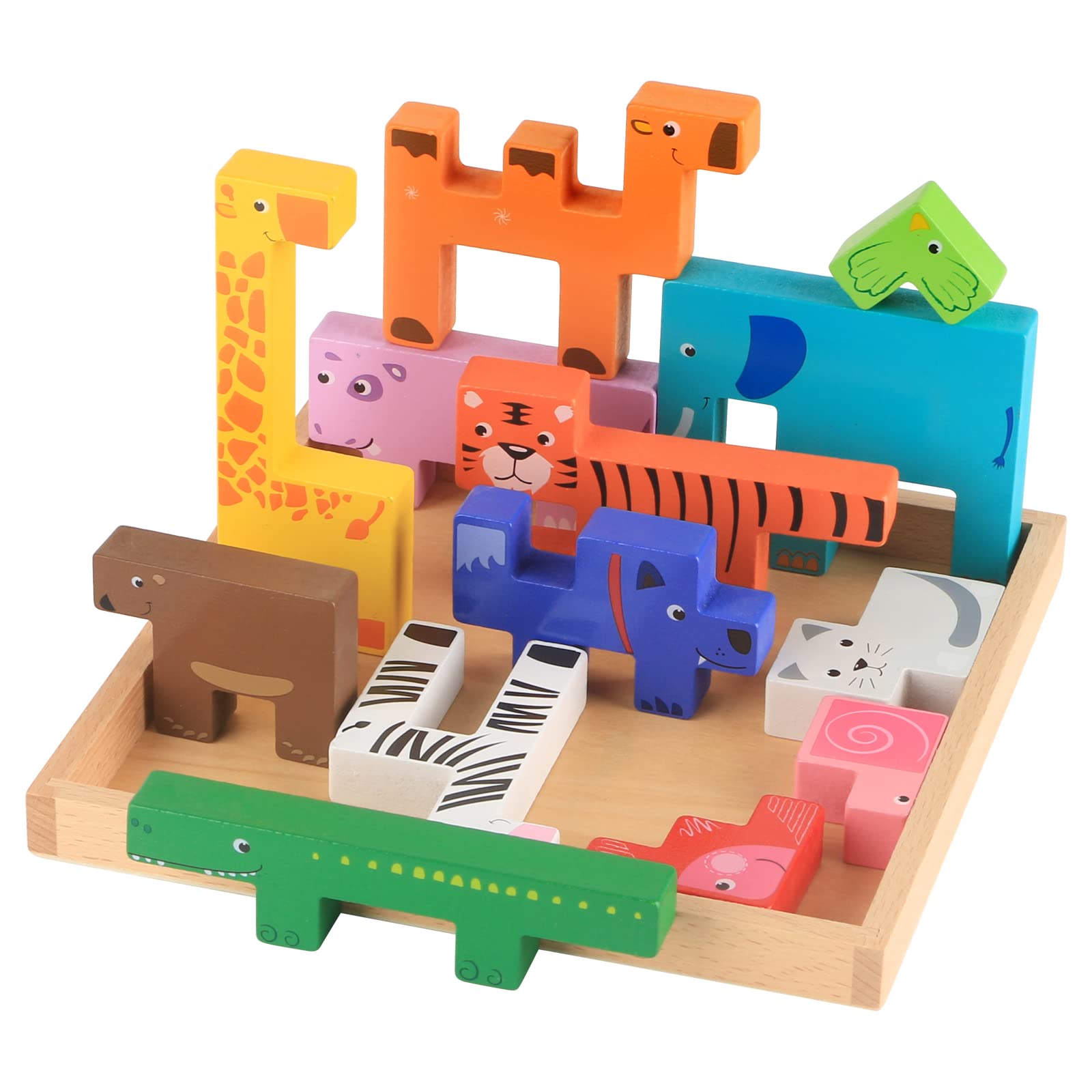HuoBi Stacking Toys (Animal)