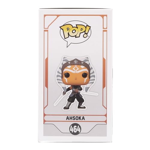Funko Pop! Star Wars: The Mandalorian - Ahsoka with Lightsabers Vinyl Bobblehead