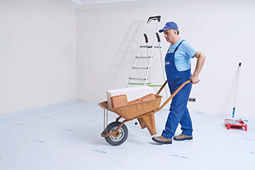 KORUSER Temporary Floor Protection 36ββ x 100β - Anti Slip, Easily Applied Save Your Time - 100% Paint Proof β Reusable Material,Coverage of 300 sqft!