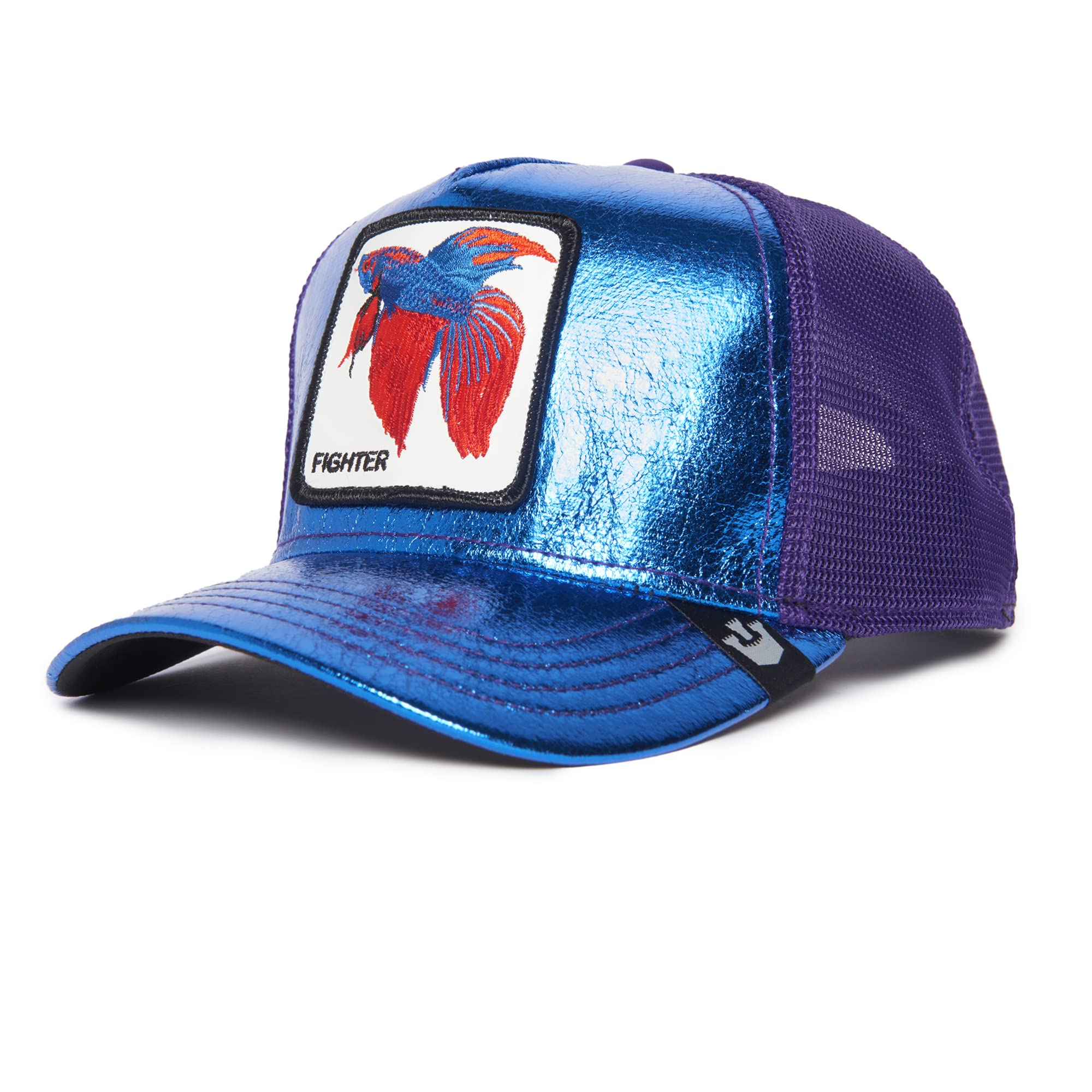 Goorin Bros. The Farm Mesh Capsule Unisex Adjustable Trucker Cap, Blue, One Size