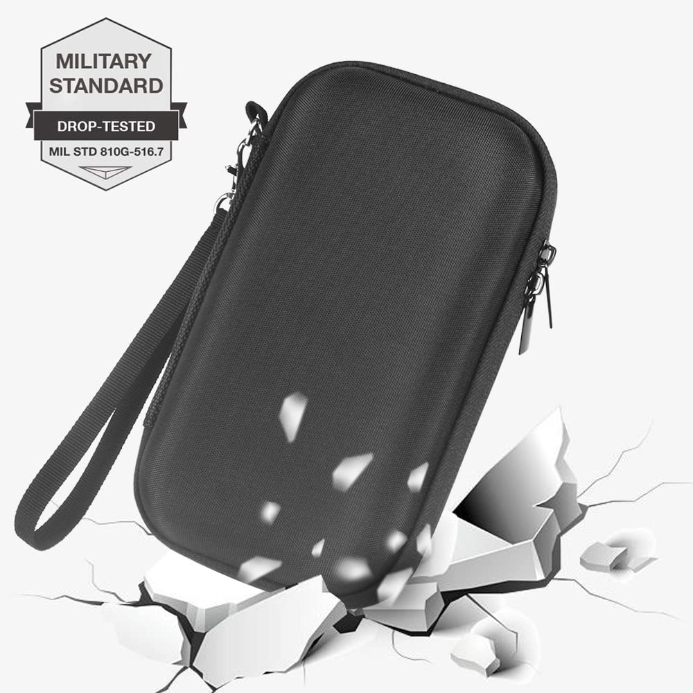 Hard Eva Carrying Case Compatible with Razer Kishi Mobile Game Controller , Gaming Controller Holder Travel Case Earbuds Storage Bag