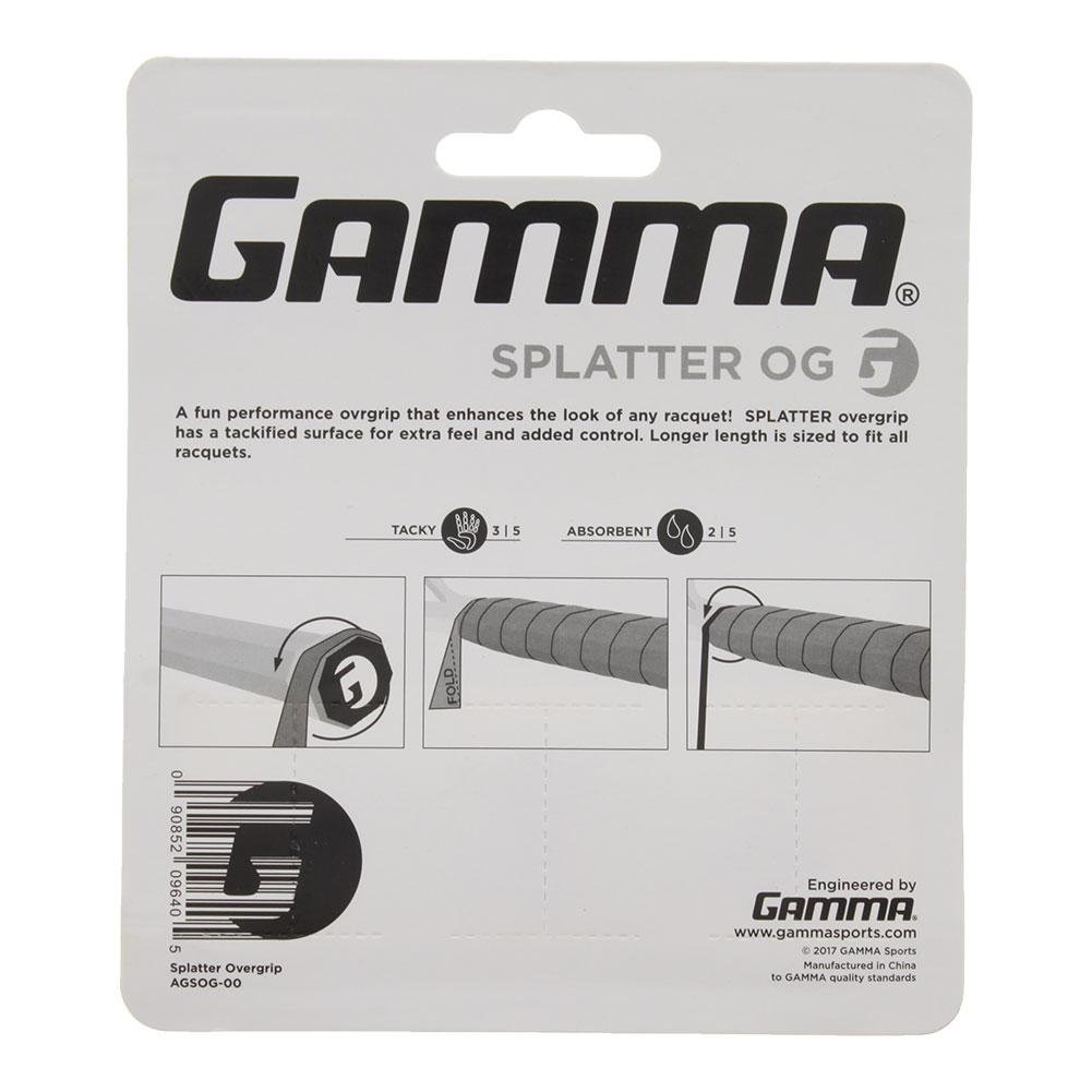 Gamma AGSOG00 Splatter Overgrip