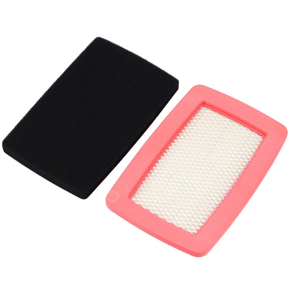 Fuel Li 544271501 512652001 Air Filter for Husq 170BF 170BT 180BF 180BT 370BFS 370BTS 380BFS 380BTS 570BFS 570BTS 580BFS 580BTS 65.6cc 75.6cc 2-Cycle Backpack Leaf Blower with Tune-Up Kit