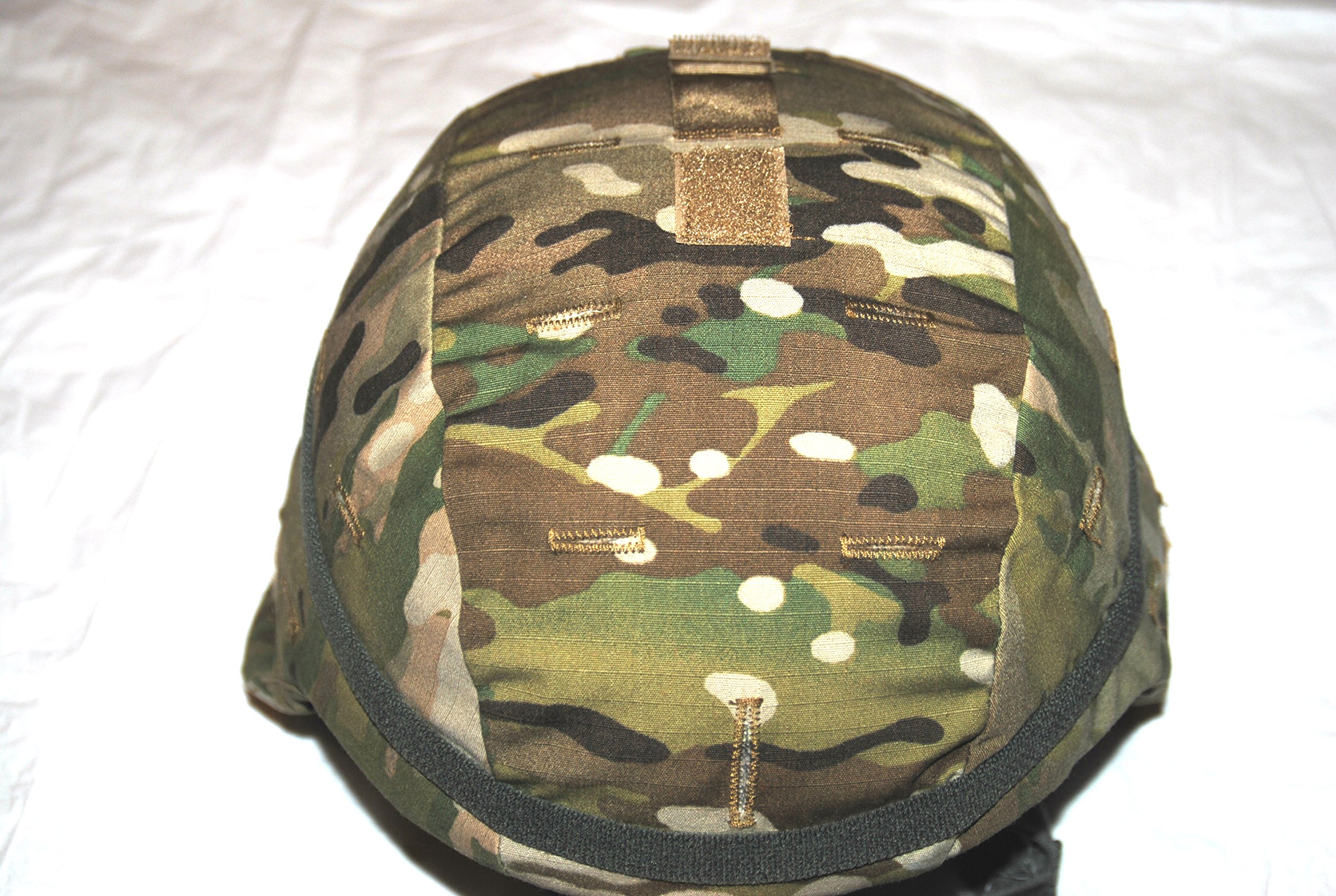 Genuine Usgi Ach Mich Msa Sds Helmet With Multicam Cover - Medium