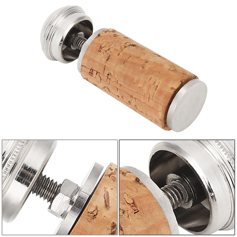 Flute Accessories,Gemeinhardt Flute Cork,Flute Headjoint Cork Plug Flute Stopper Plug and Crown Repair Parts for Flutes Musical Instrument Flute Crown Replacement gemeinhardt flute screw