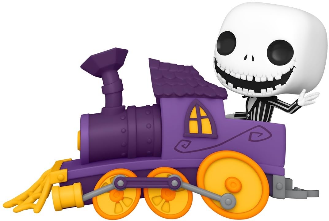 Funko POP Disney Train: NBC - Jack in Train Engine, 3.75 inches,Multicolor,50630