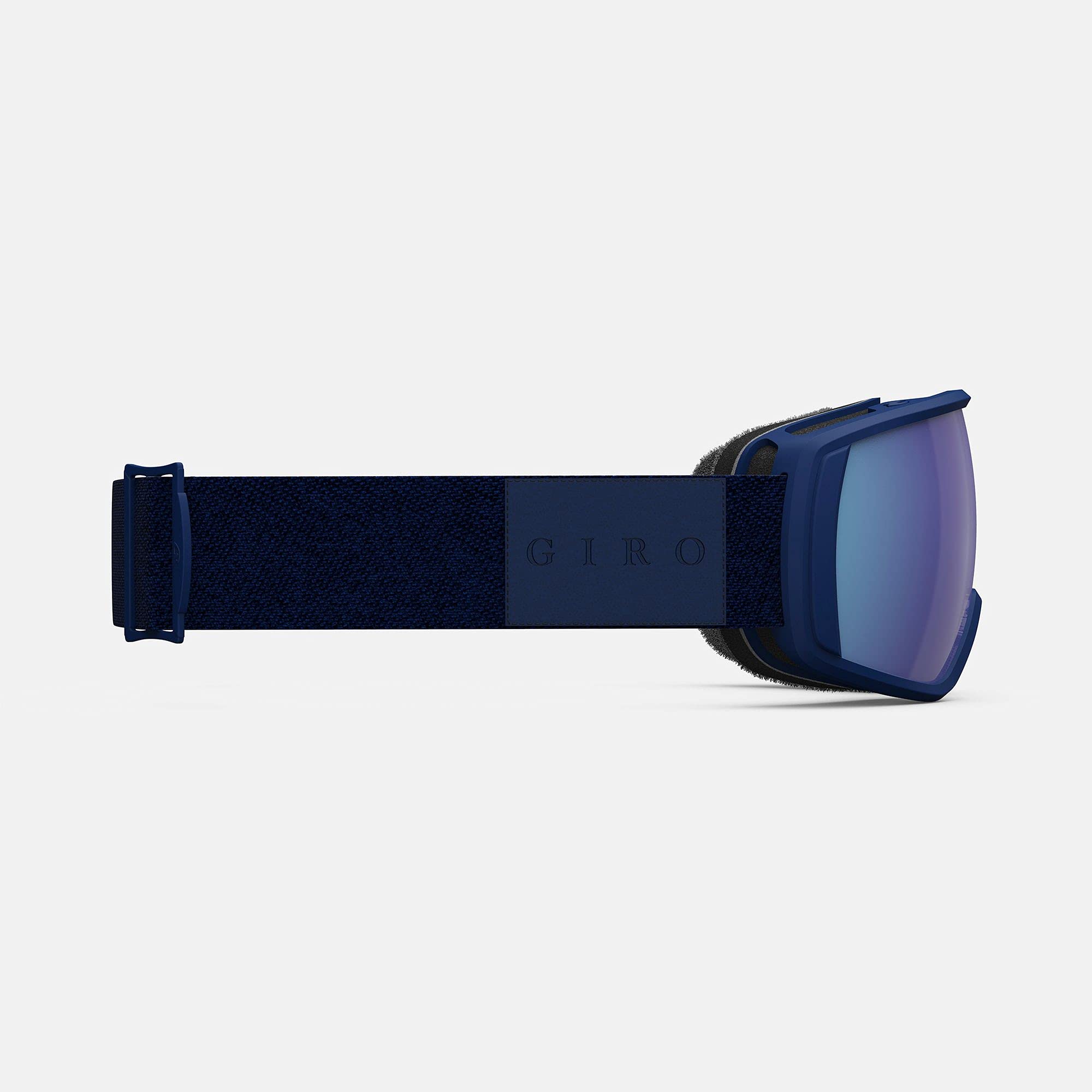 Giro Balance Ski Goggles - Snowboard Goggles for Men & Youth - Midnight Mono Strap with Vivid Royal Lens
