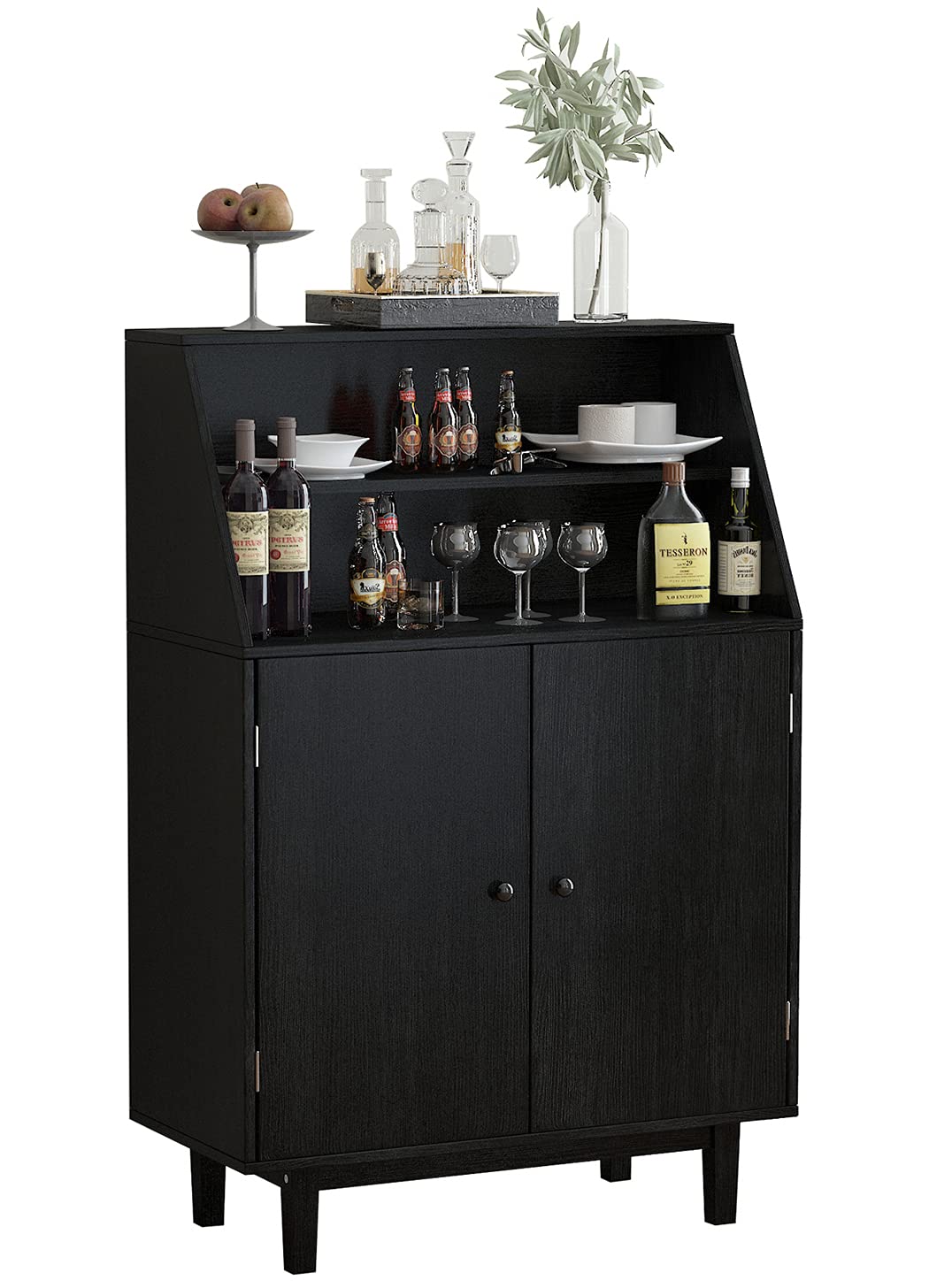 GDLF Bar Liquor Wine Cabinet Buffet Sideboard Home Coffee Mini Bar