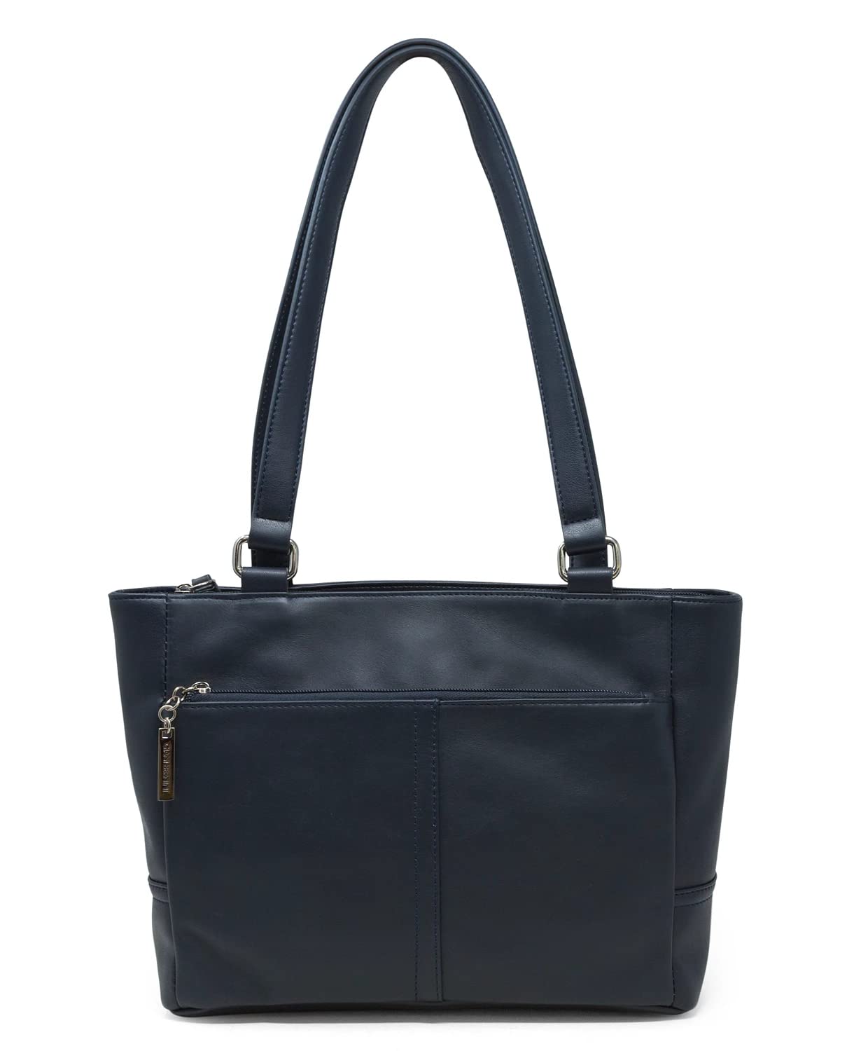 Giani Bernini Nappa Classic Leather Tote (Navy)