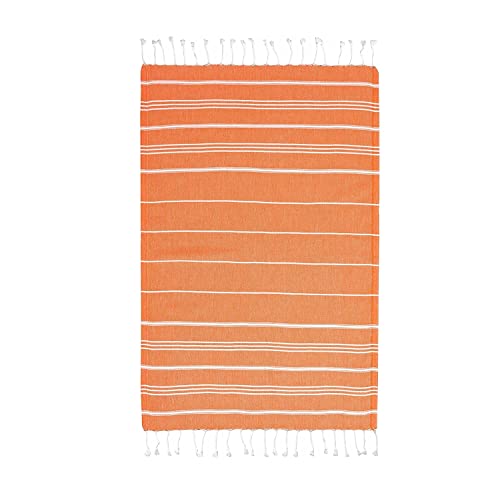 HAVLULAND Bath Washcloths,Hand Face Towels,100% Turkish Cotton 40x16 in,Farmhouse Kitchen Washcloths - Pack of 12