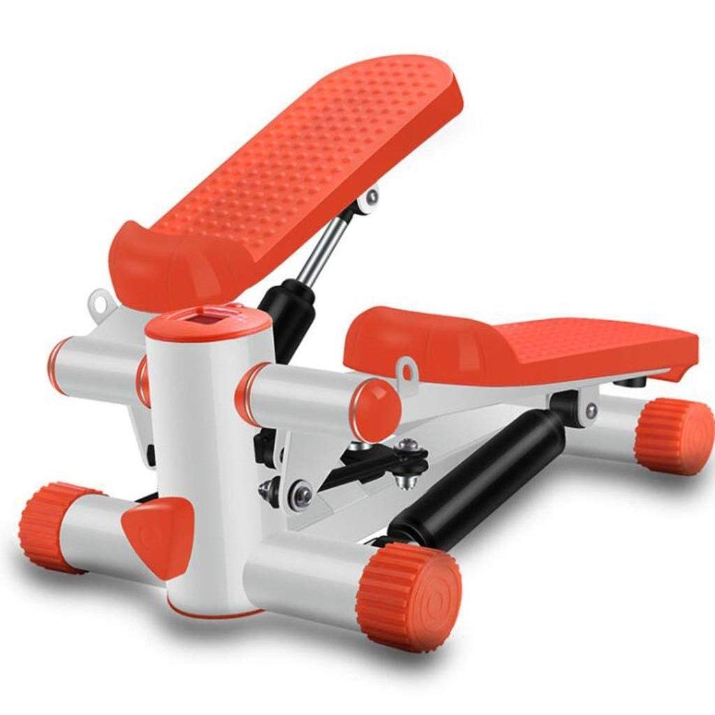 GRETD Stepper of Exercise Protable Stand Up Stepper for Home Use Adjustable Height and Resistance Orange 38.53136cm