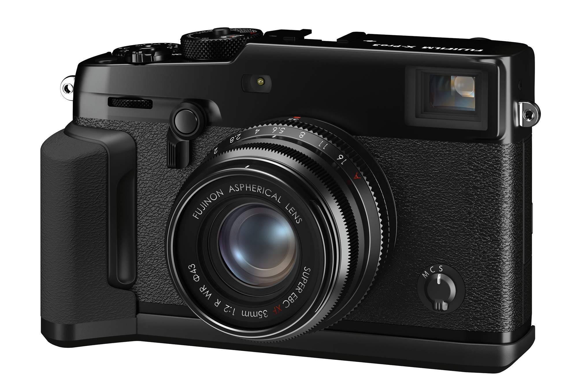 Fujifilm X-Pro3 Mirrorless Digital Camera - Black (Body Only) (Renewed)