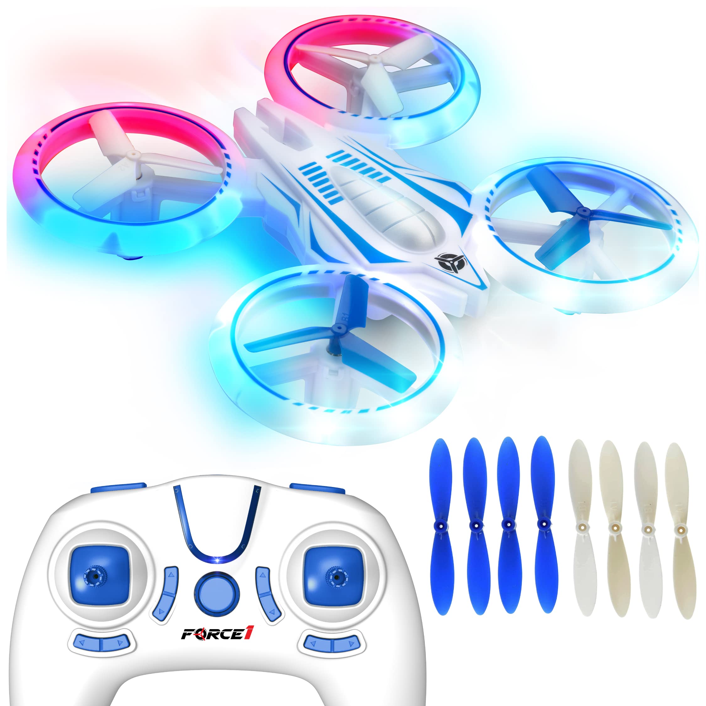 Force1 UFO 4000 Mini Drone for Kids and Quadcopter Spare Part Replacement 2-Blade Propellers - Experience Endless Fun and Adventure with the Force1 UFO 4000 Mini Drone for Kids Bundle