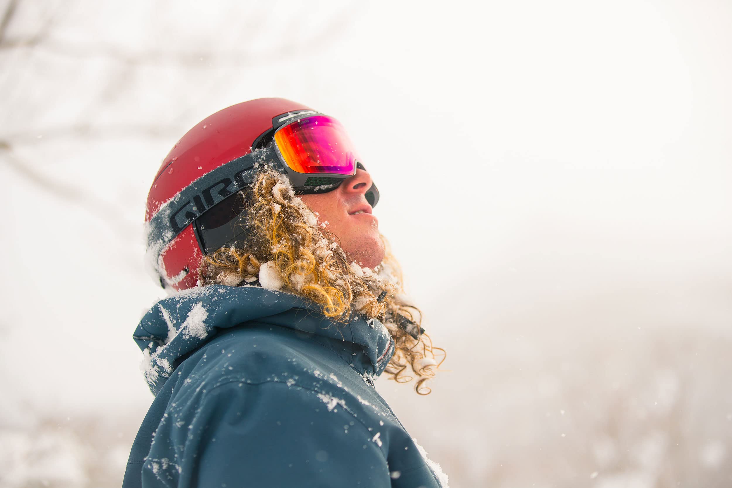 Giro Jackson MIPS Ski Helmet - Snowboard Helmet for Men, Women & Youth - Matte Ox Red - Size L (59-62.5cm)