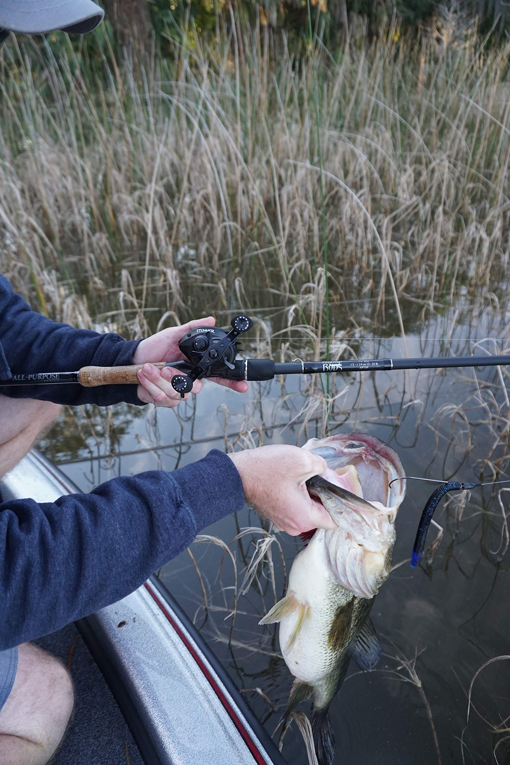 Fitzgerald Fishing All Purpose Series - 7'0" Medium Heavy Casting Graphite Rod - Designed for Bass Fishing and Inshore Fishing