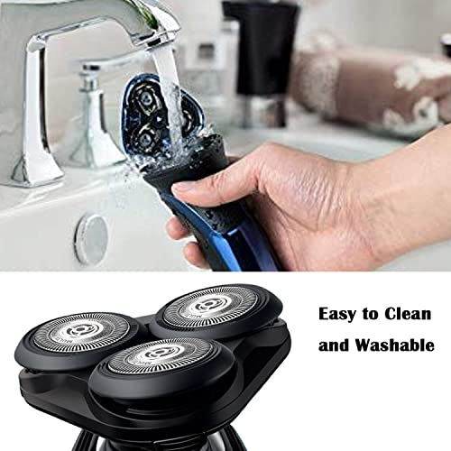 SH50 Replacement Head Blades Fit for Philips 5000 Series Shavers, SH50/52 Shaving Replacement Heads Compatible with Norelco Electric Razor Series 5000 5300 5100 S5210 S5205 S5074 S5590 Shaver AT790/40