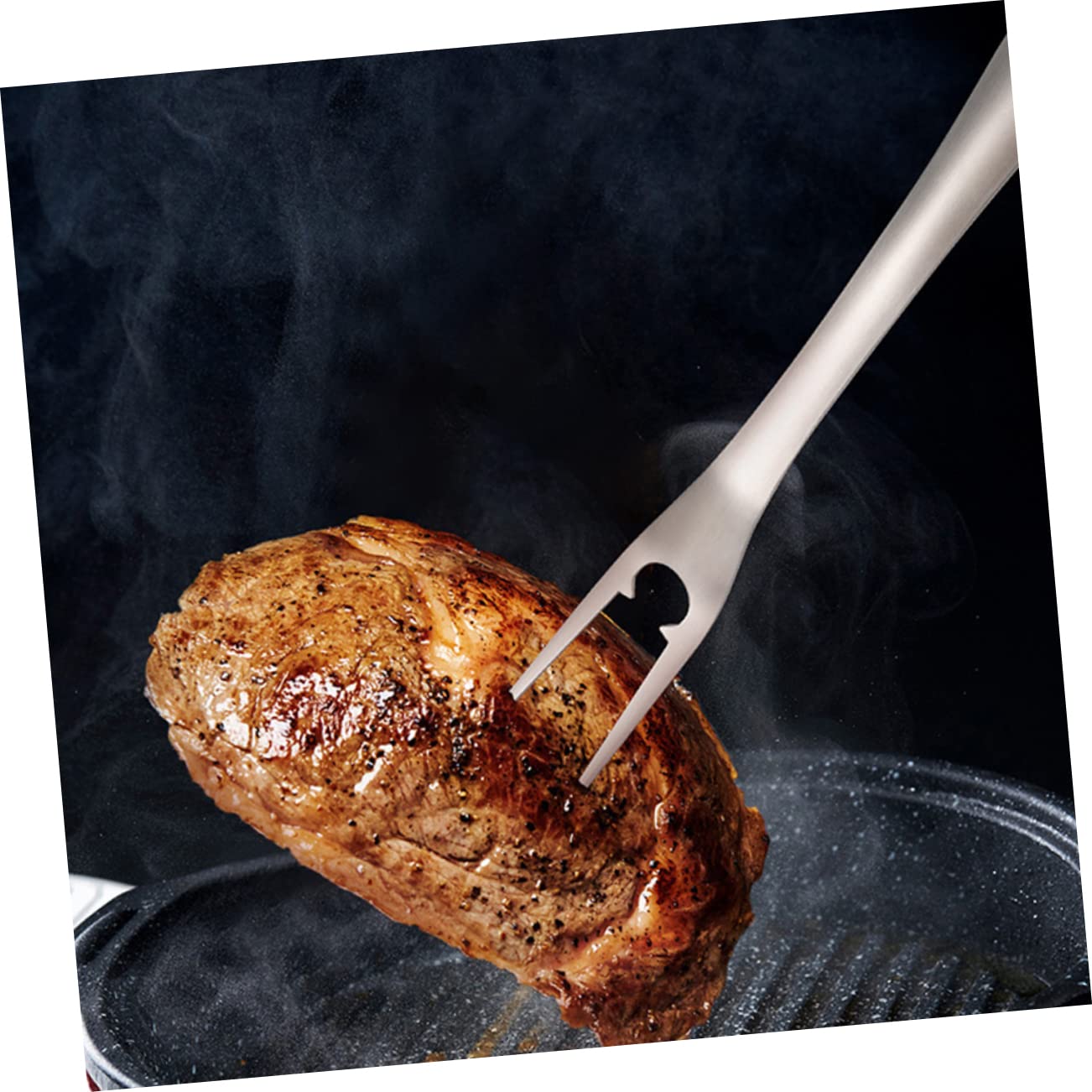 GANAZONO 2 Sets Barbecue Tool Set BBQ skewers Outdoor Grill kit Barbecue mat Grill Cooking Utensils BBQ Tool kit Grill for Camping Grill Tools Stainless Steel Barbecue Stick Multifunction