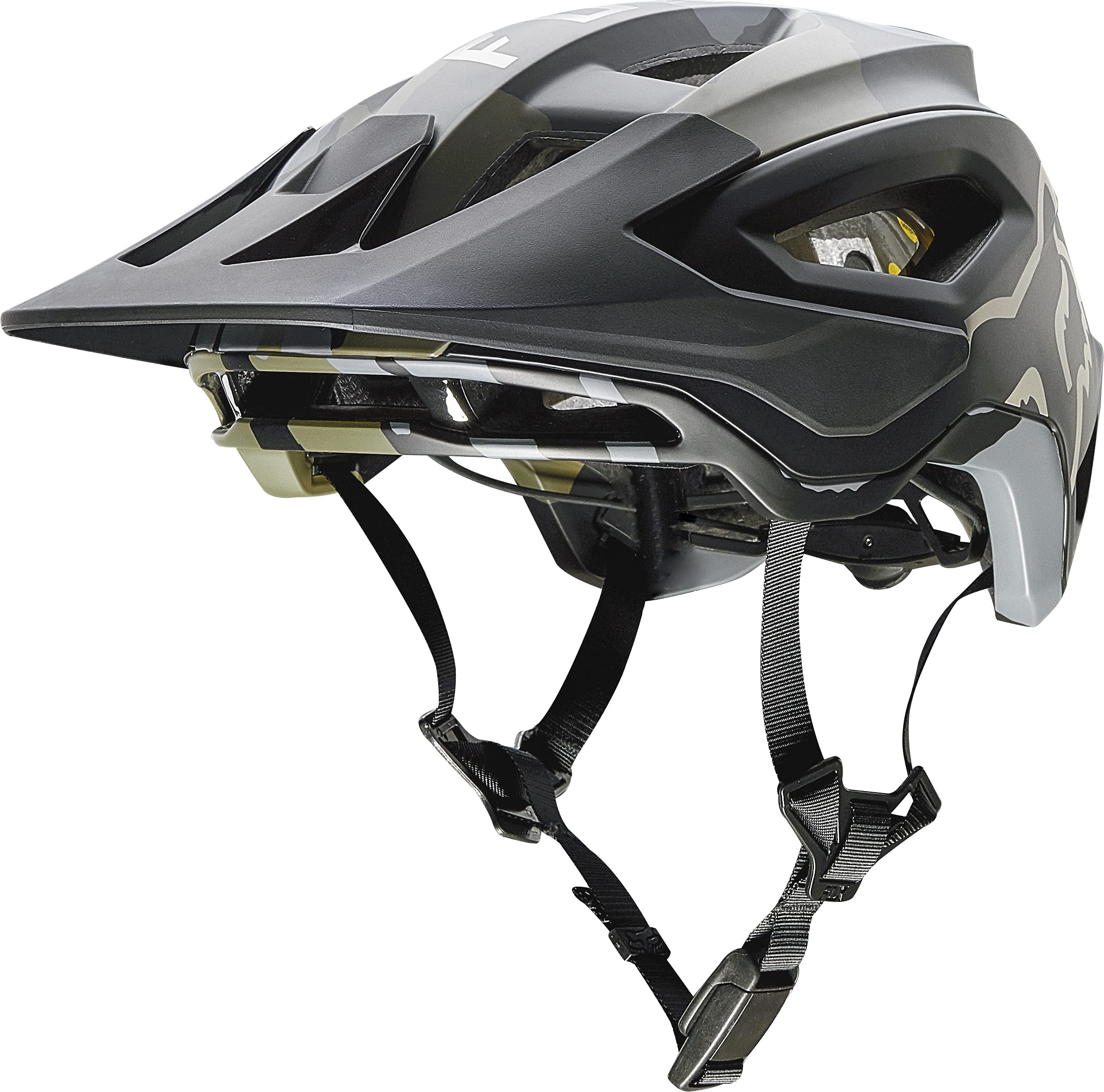 Fox Racing mens SPEEDFRAME PRO MOUNTAIN BIKING HELMET ,Green Camo,Medium