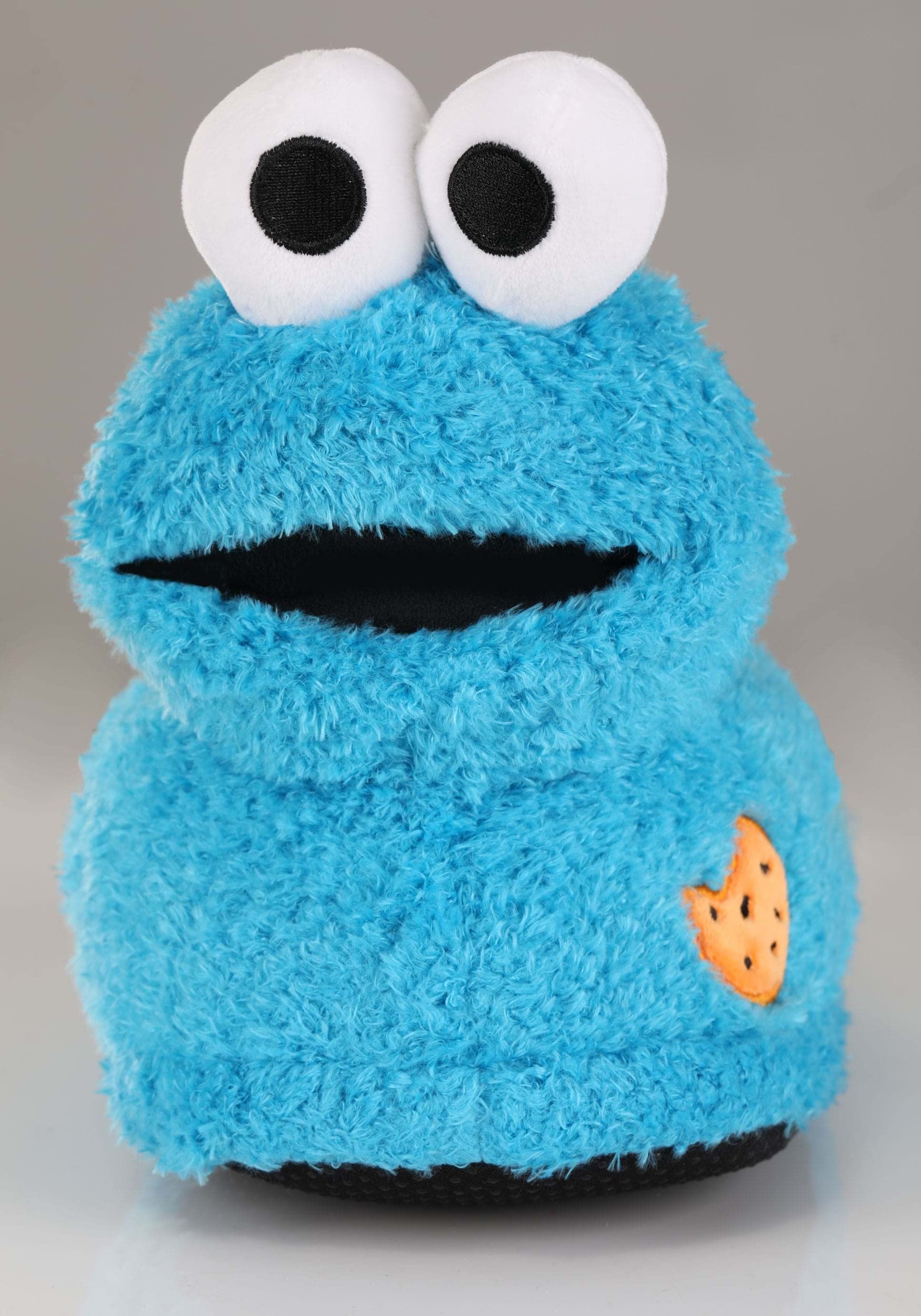 FUN.COM Cookie Monster Plush Slippers Large/X-Large
