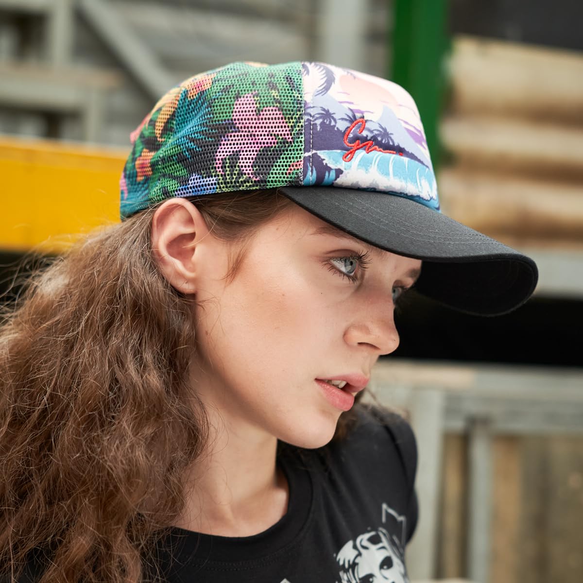 Grace Folly 5 Panel Foam- USA (Island Beach)