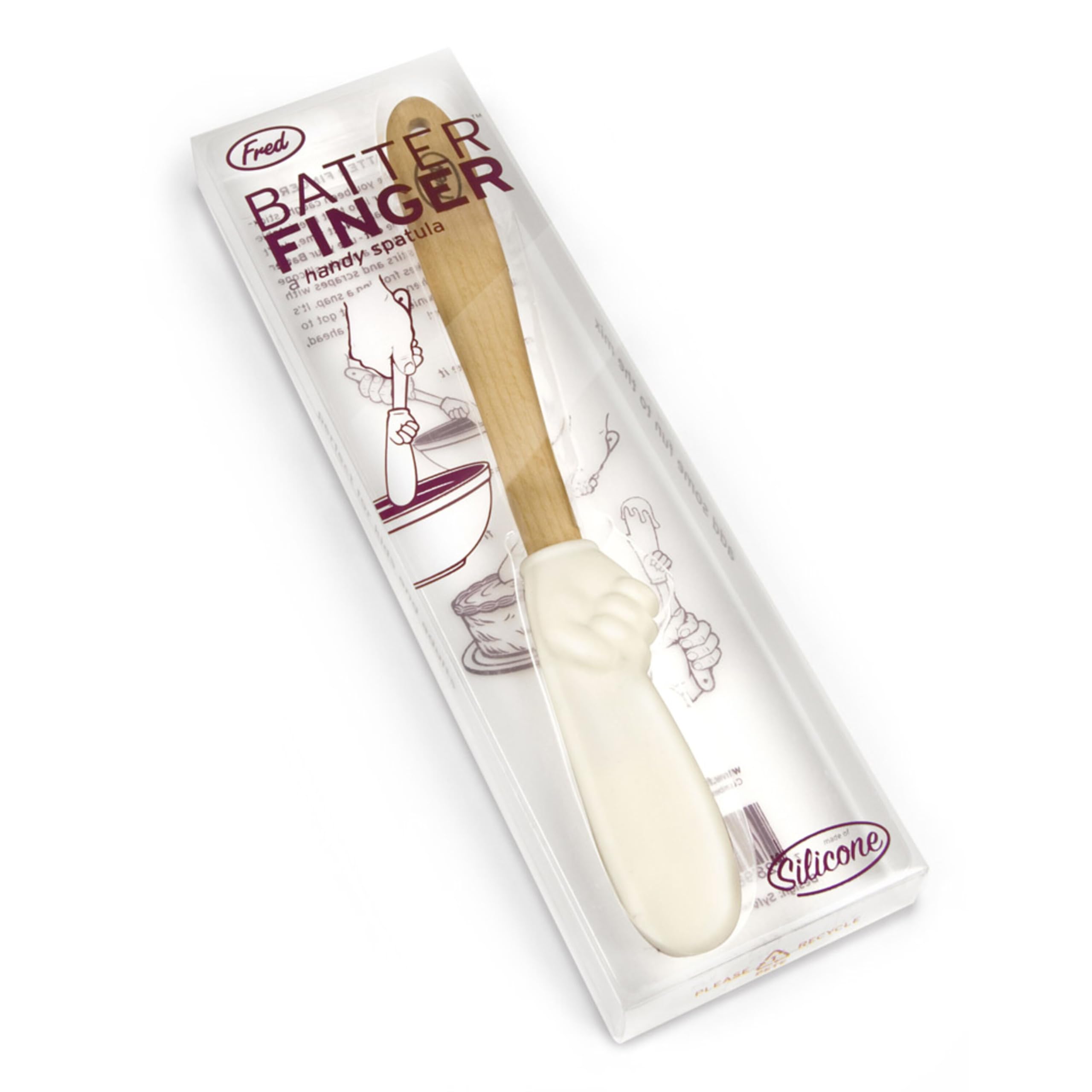Fred BATTERFINGER Cartoon Hand Spatula