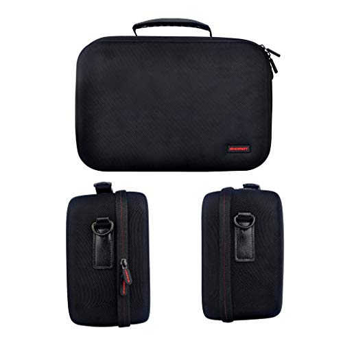 FNSHIP Fashion Hard Travel Case Carrying Bag for Oculus Quest VR Gaming Headset And Quest Controllers Accessories(Black)